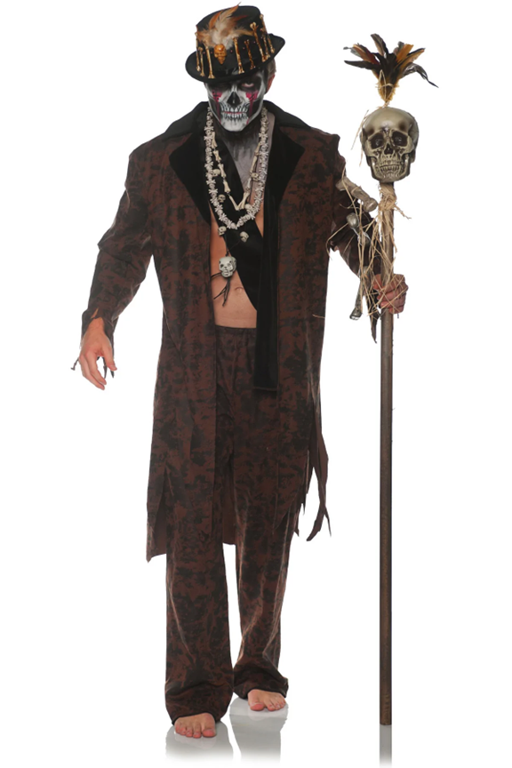 Voodoo Witch Doctor Halloween Costumes