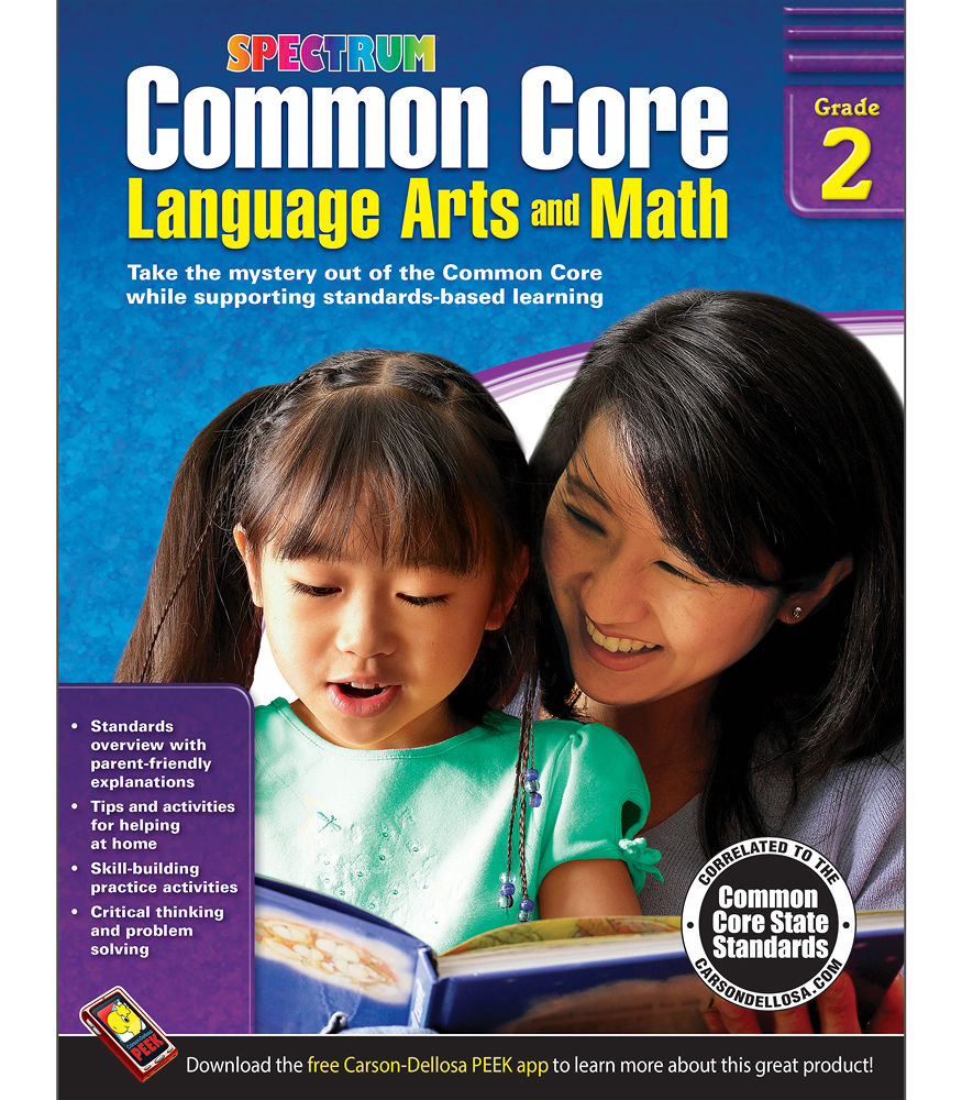 Common Core Language Arts And Math Gr 2 Book
