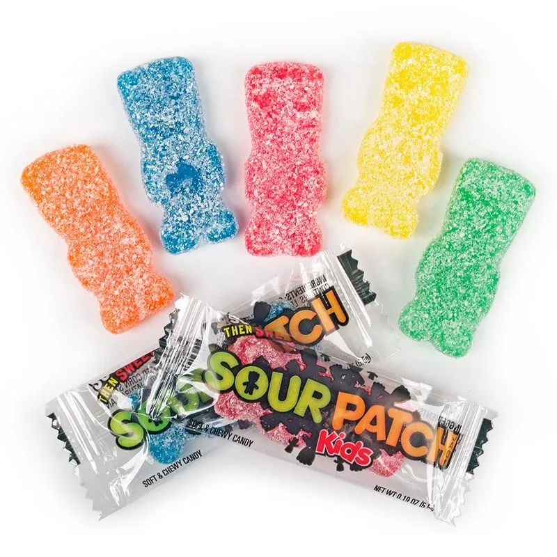 Big Sour Patch Kids Individually wrapped - Fruity Gummy Sweets