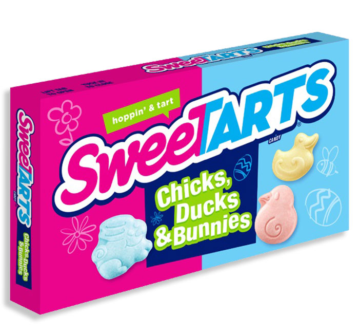 SweeTARTS Chicks, Ducks & Bunnies Candy Sweet Tarts - 127g Box