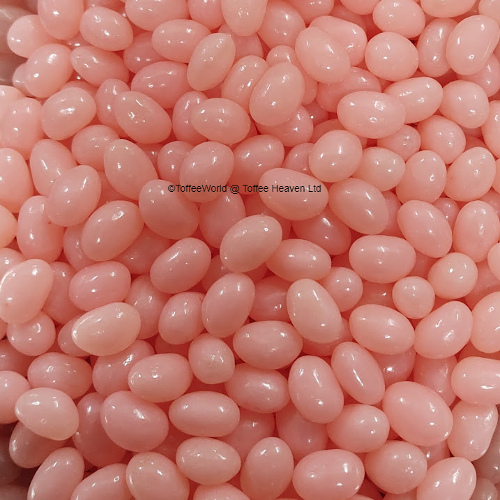 Zed Candy STRAWBERRY Flavour Jelly Beans - Pink Candy Sweets