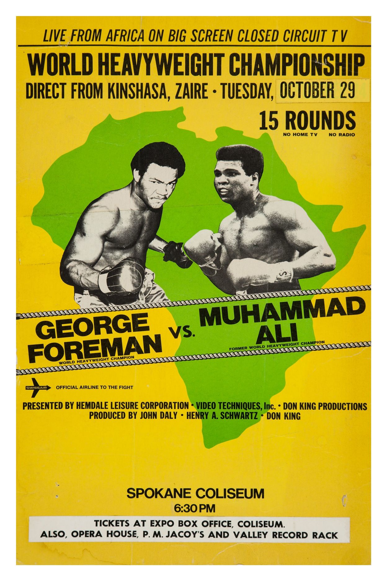 Rumble In The Jungle Poster