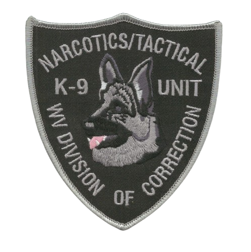 WV West Virginia Department of Corrections Regional Jails Patch K9