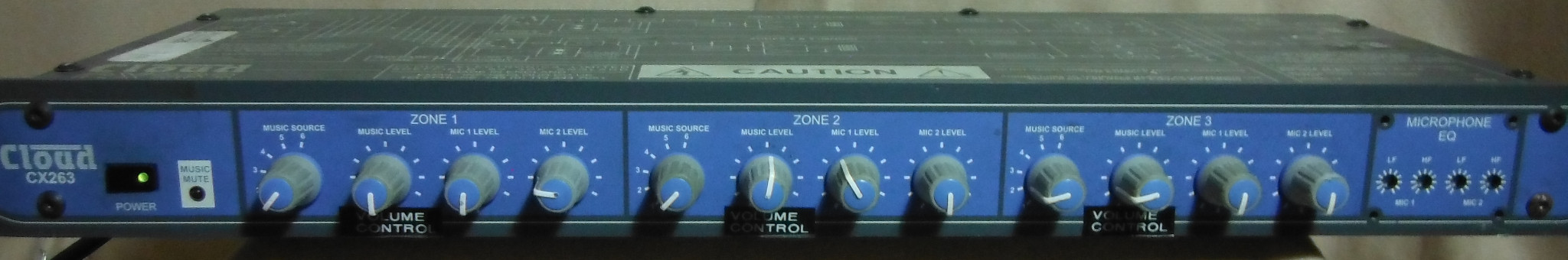 Cloud CX263 3 Zone mixer