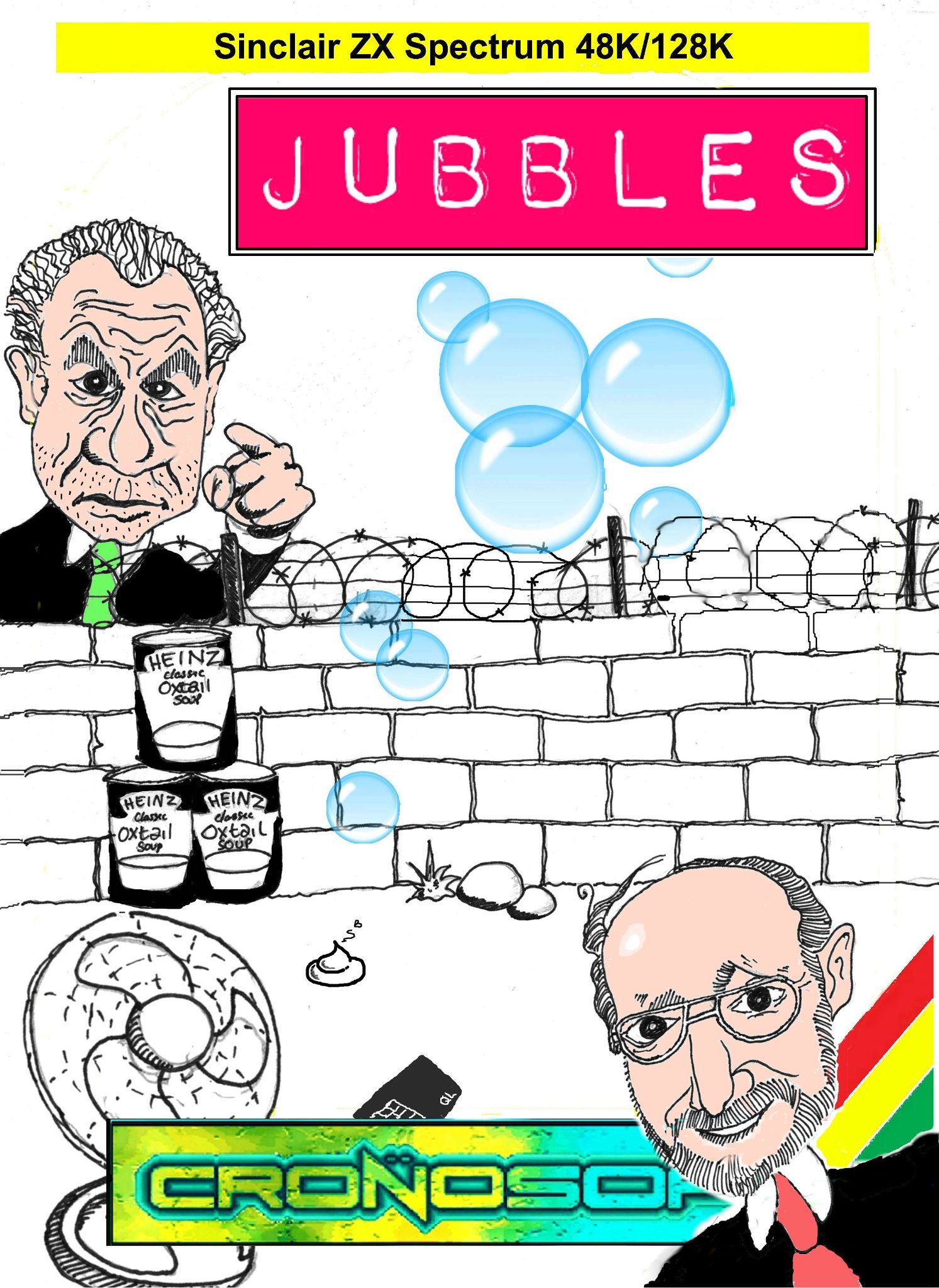 JUBBLES Sinclair ZX Spectrum 48K cassette