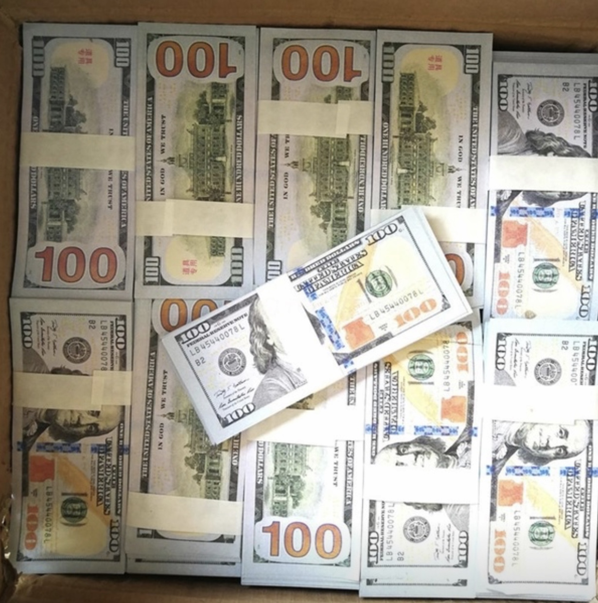 100 Count Prop 100 Bills 10 000 Worth