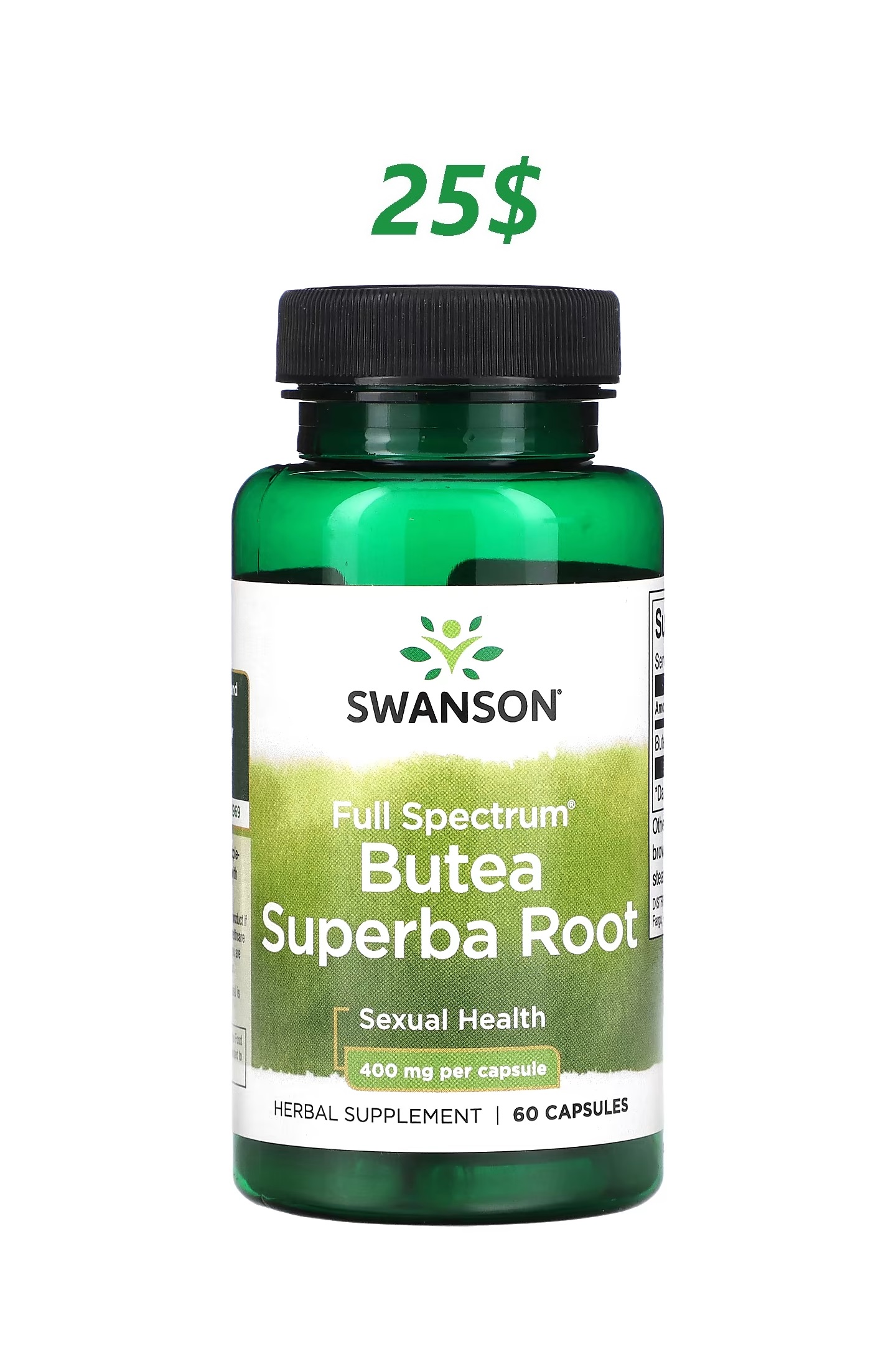 Butea Superba 400mg 60' - Swanson