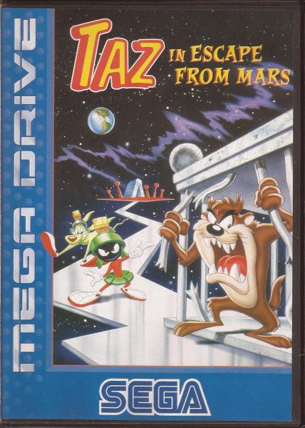Taz in Escape from Mars - Used - Sega Mega Drive