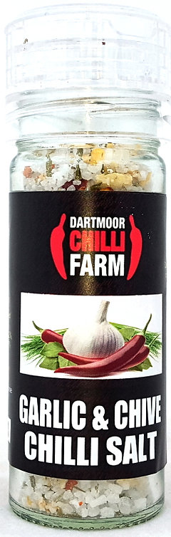 Garlic Chilli Salt Grinder, 100g