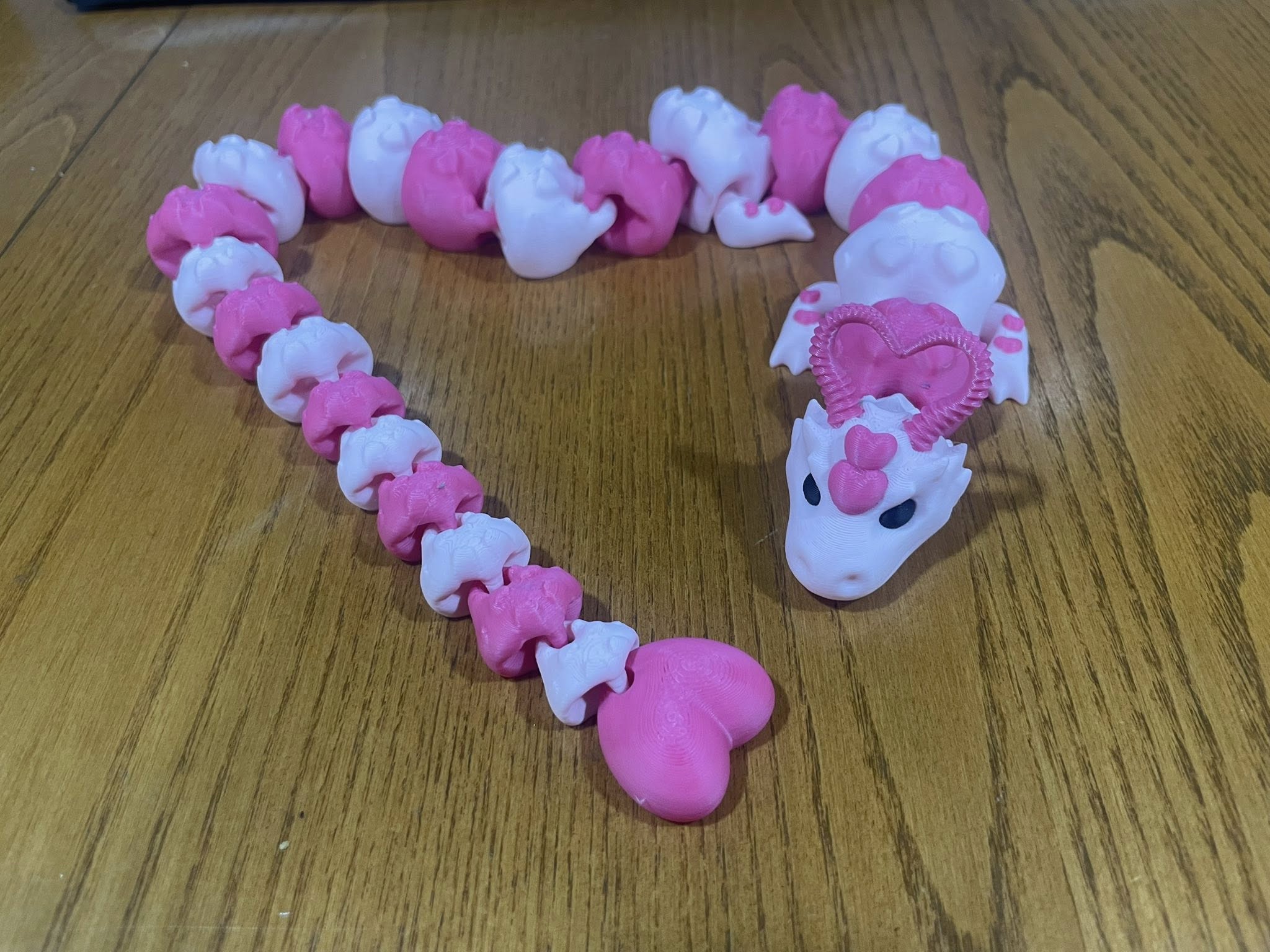 Articulated Valentine's Day Dragon