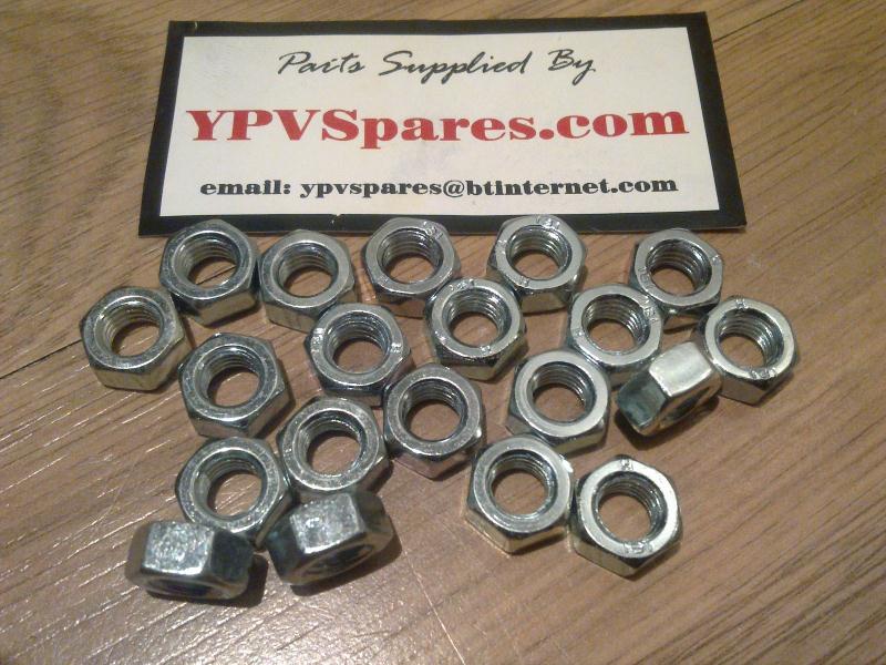 M7 Hex Nut - Sold Individually