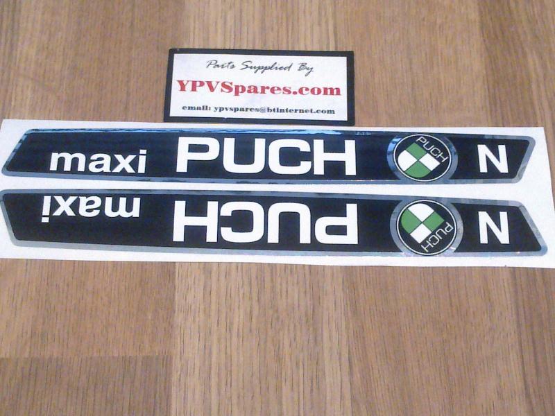 Puch MAXI 'N' Tank Decals