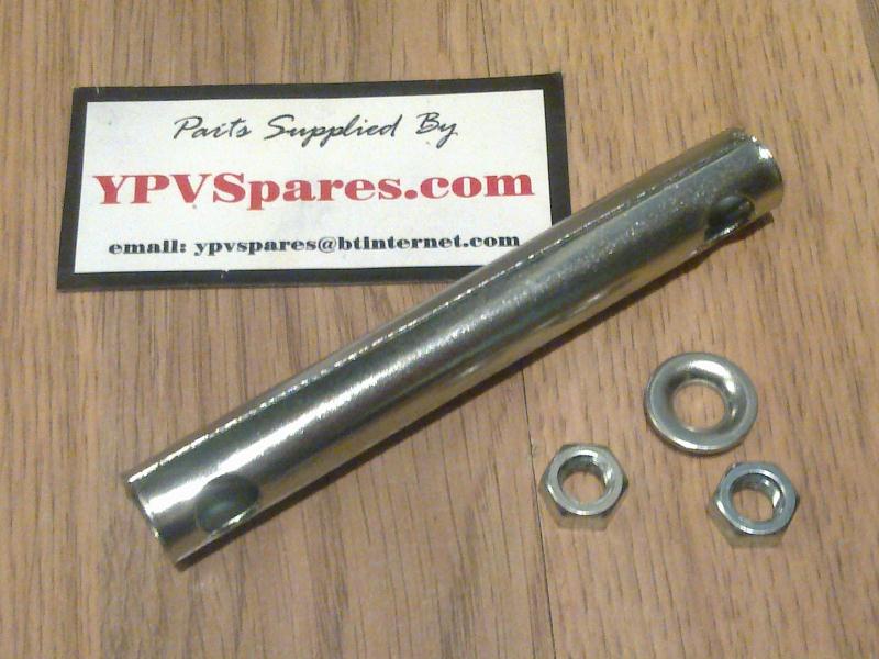 Puch Maxi Exhaust Baffle Tube, Special Washer & Nuts