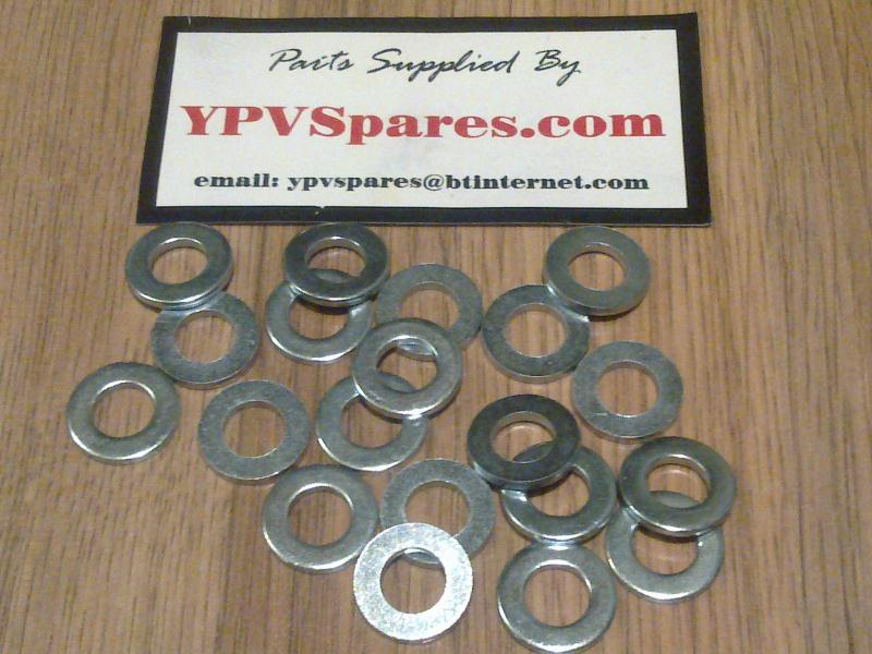 7mm Flat Washers - Sold Individually