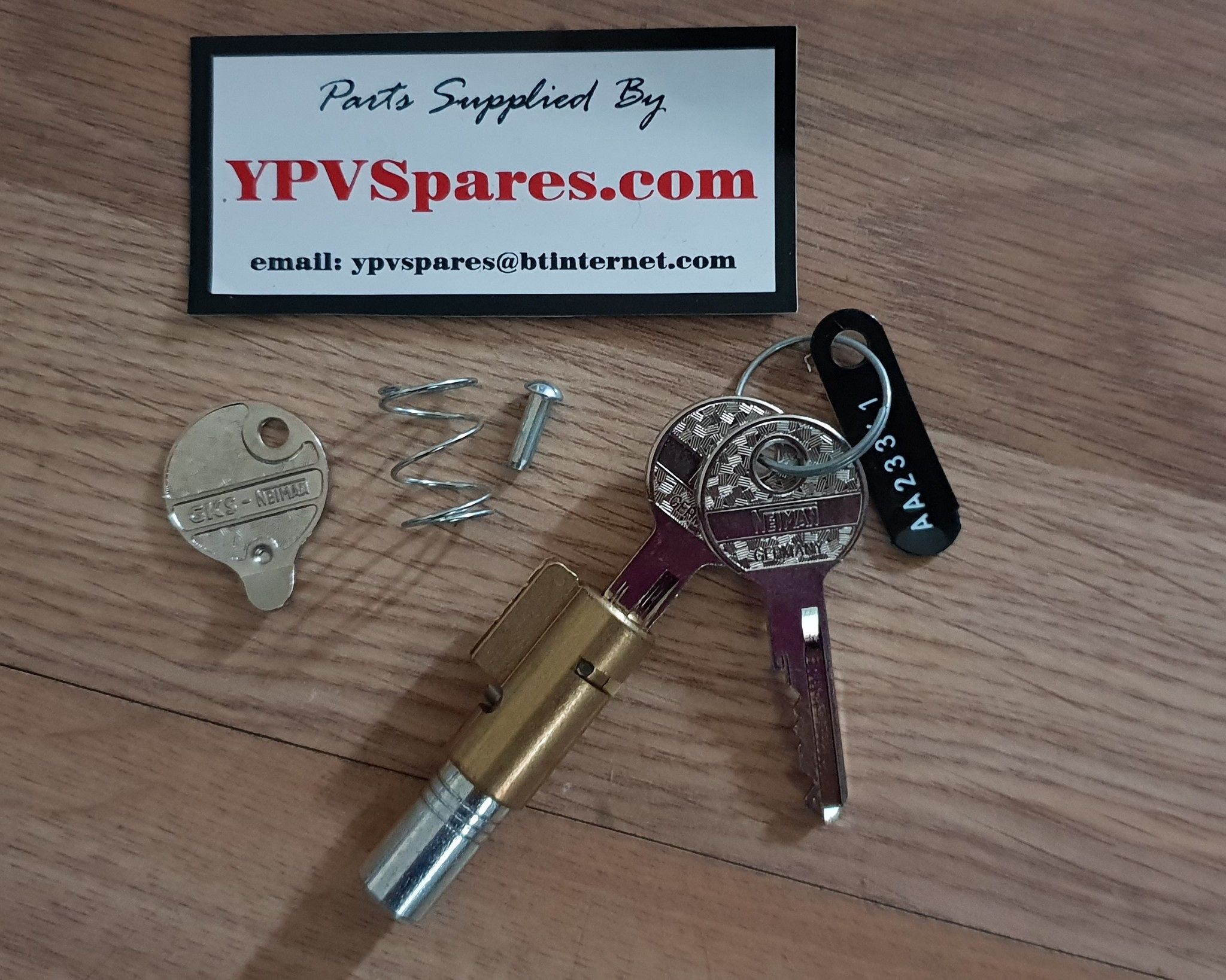 Genuine Neiman Tomos Steering Lock