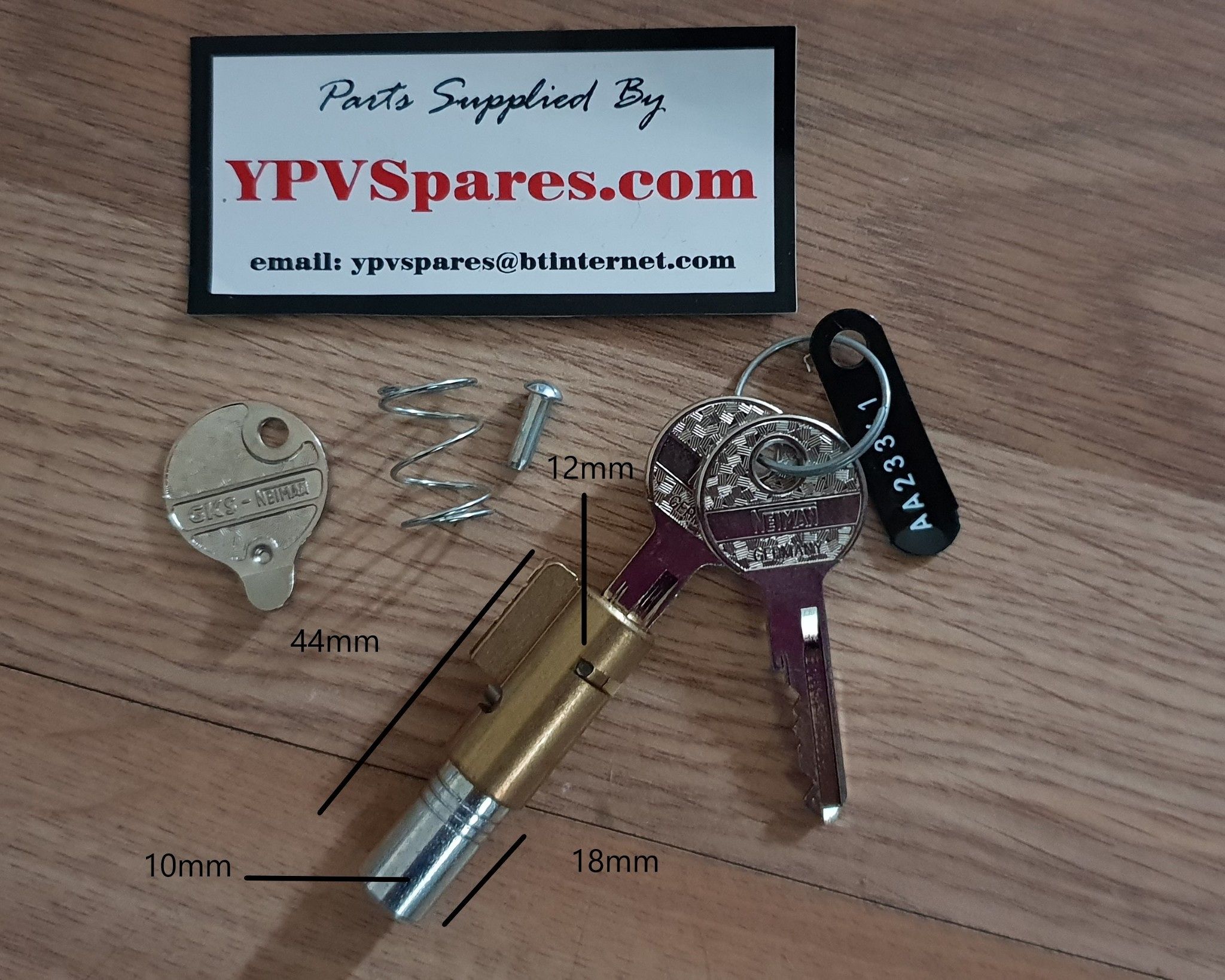 Genuine Neiman Tomos Steering Lock