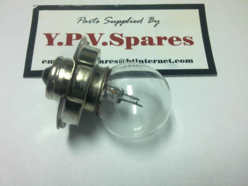 6v 15w Collar Bulb P26s
