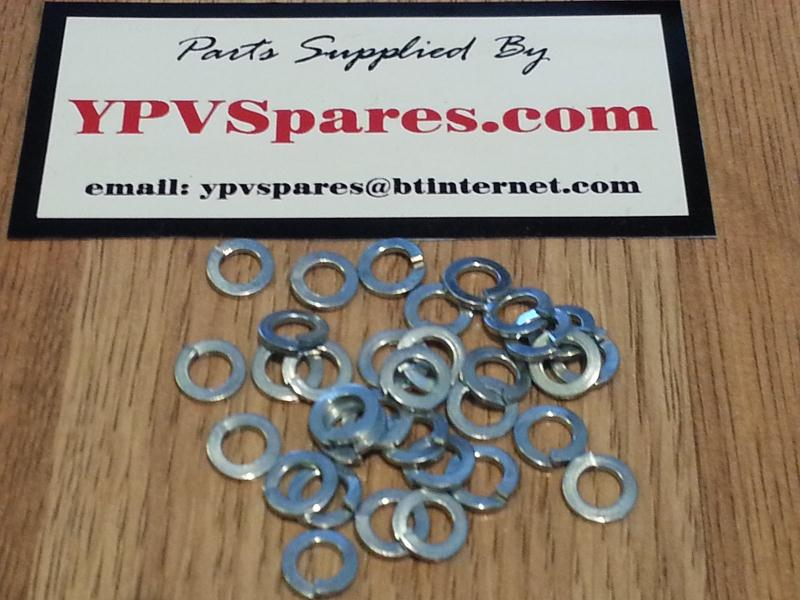 4mm Spring Washers - Sold Individually