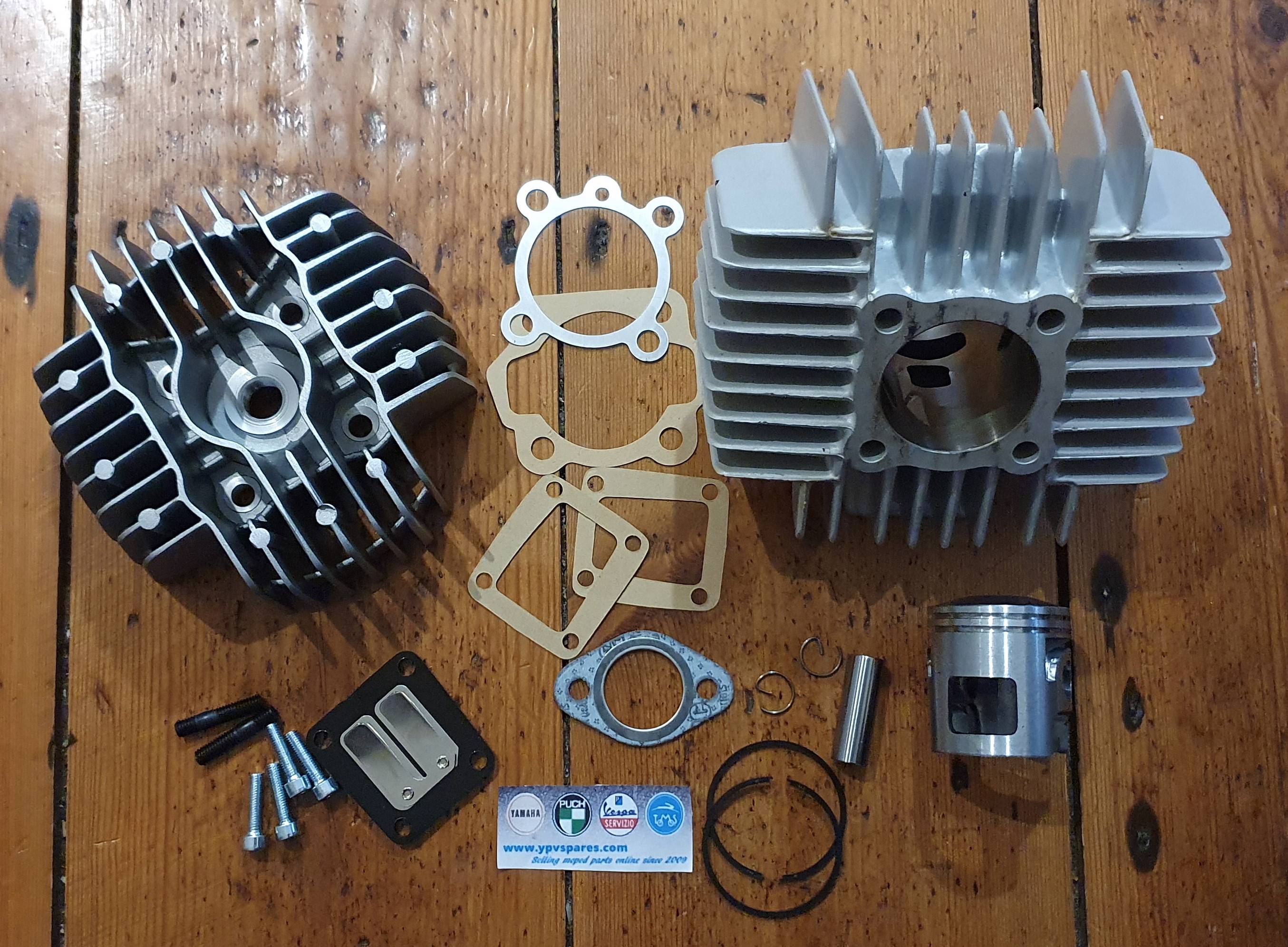 Tomos A35 44mm cylinder kit with reed block and head