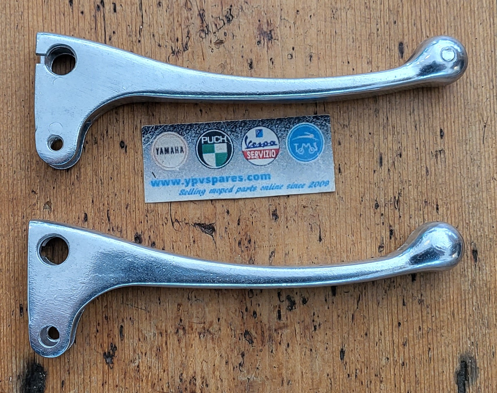 Puch smooth alloy brake levers