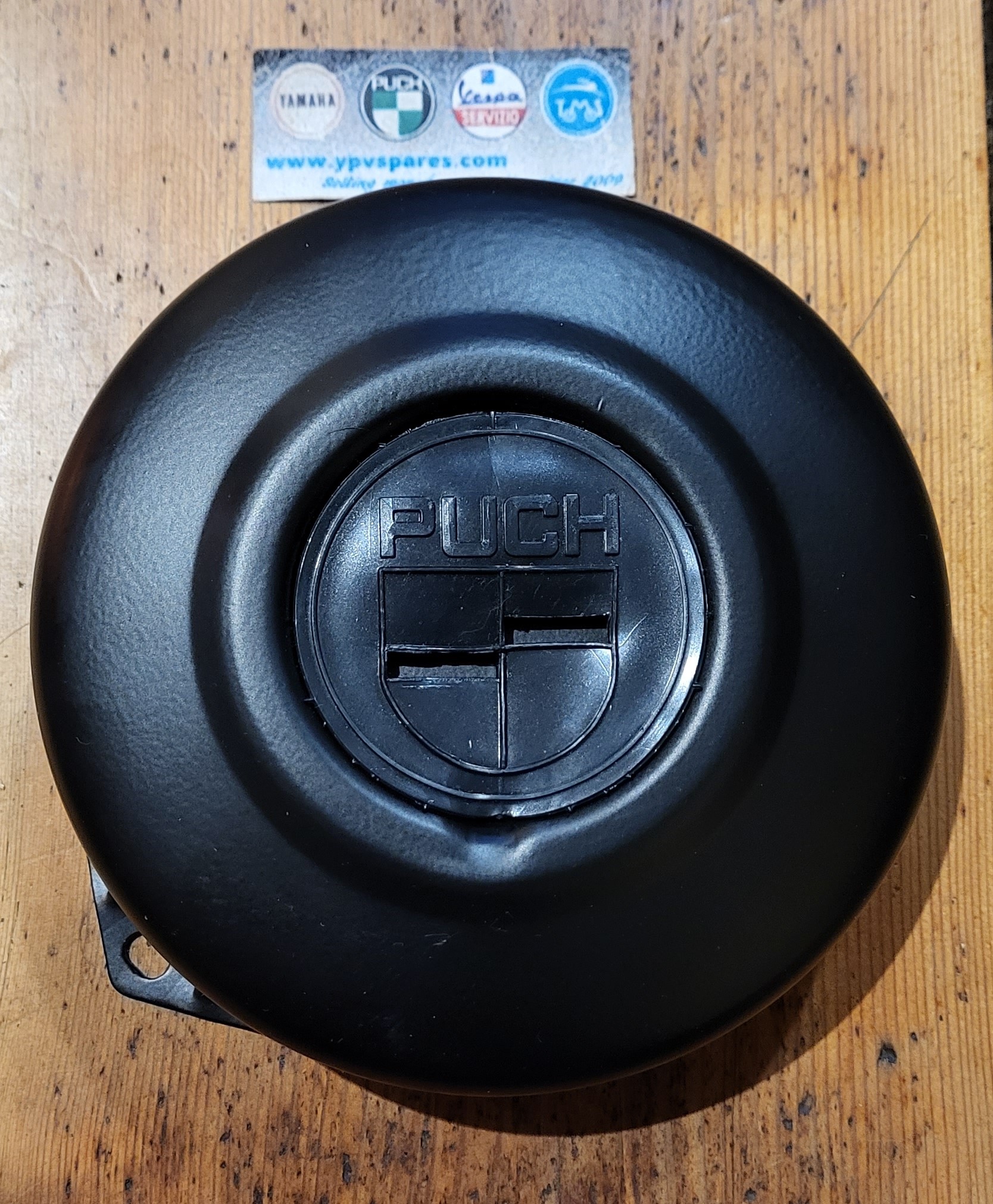 Puch Maxi E50 black flywheel cover.