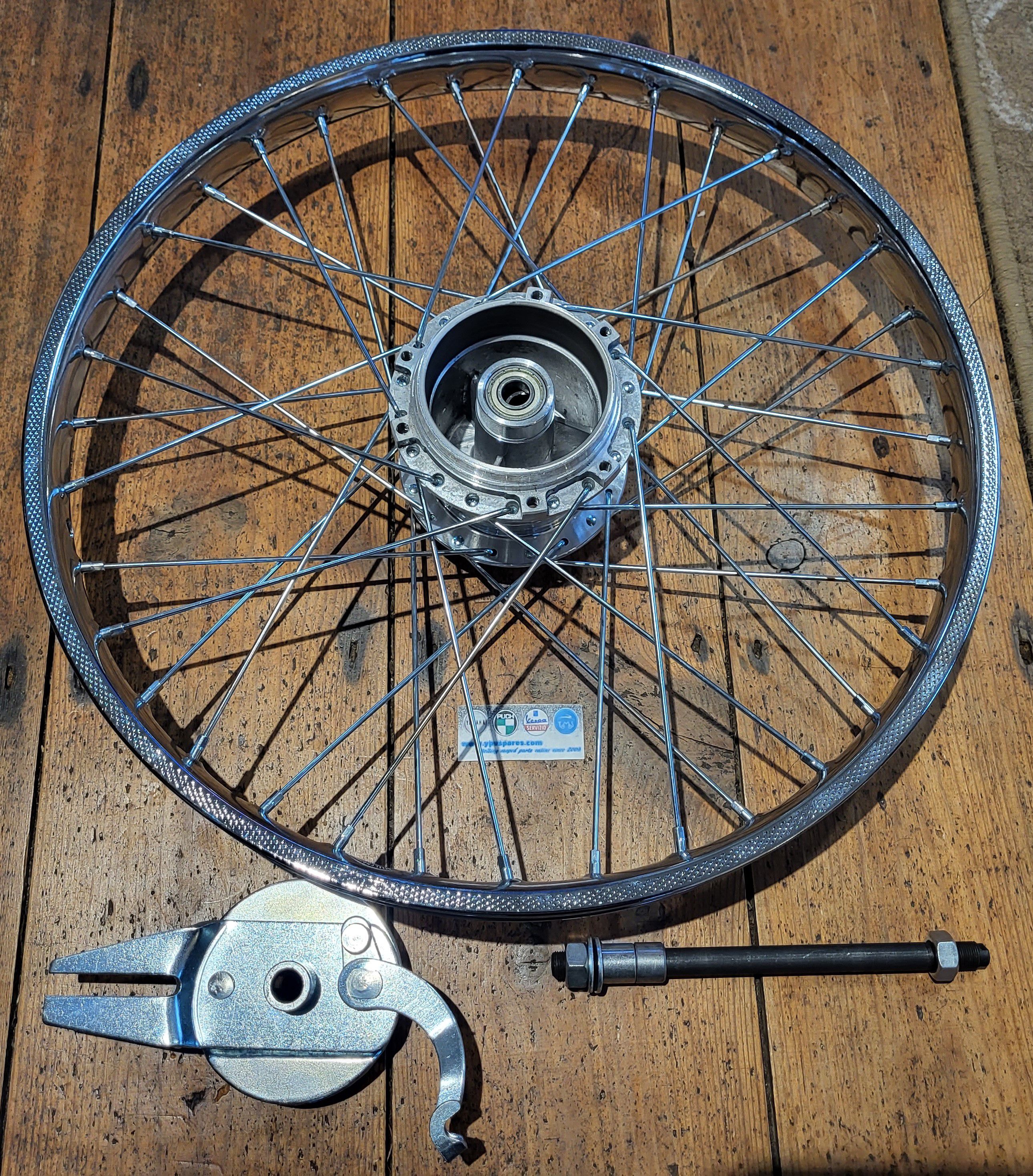 C0mplete Puch Maxi rear wheel 1.20 x 17"
