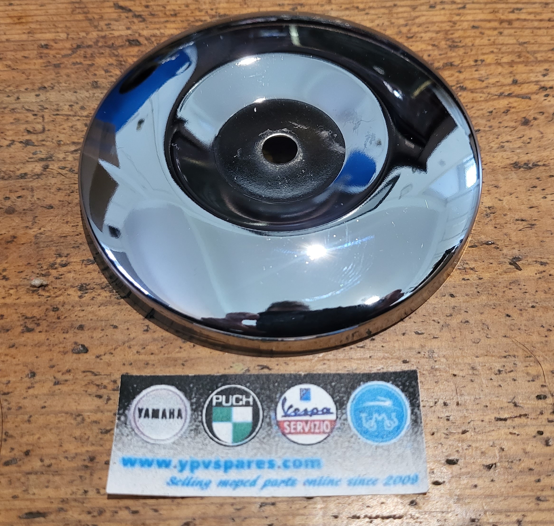 FS1E chrome air cleaner end cap