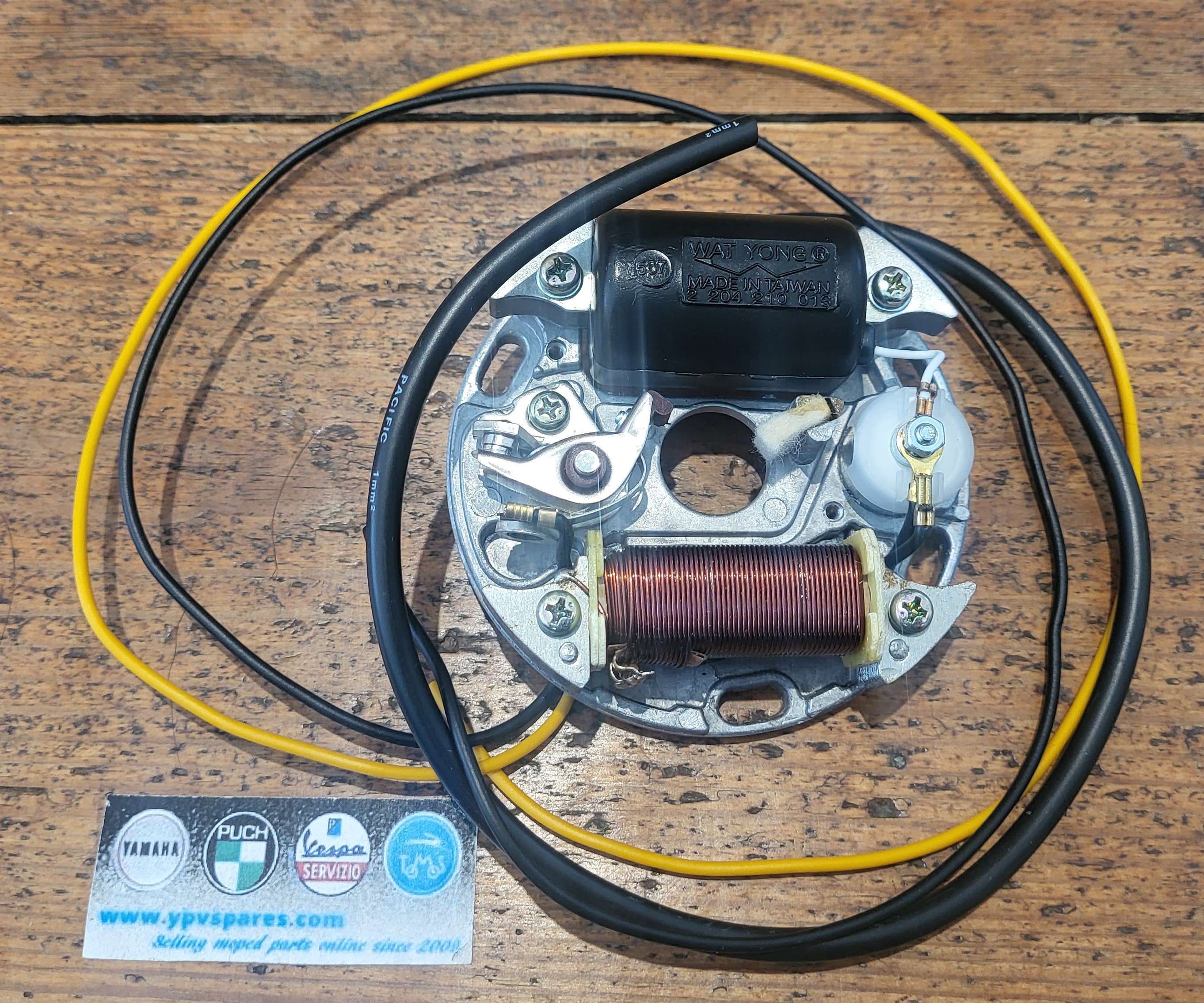 Puch Bosch type 6v 17w stator plate