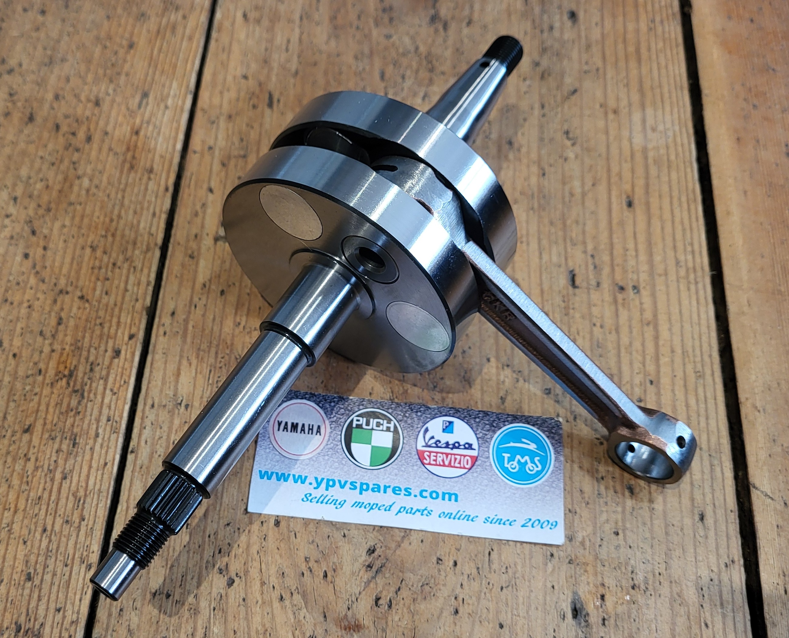 C.M. Race crankshaft for Tomos A35