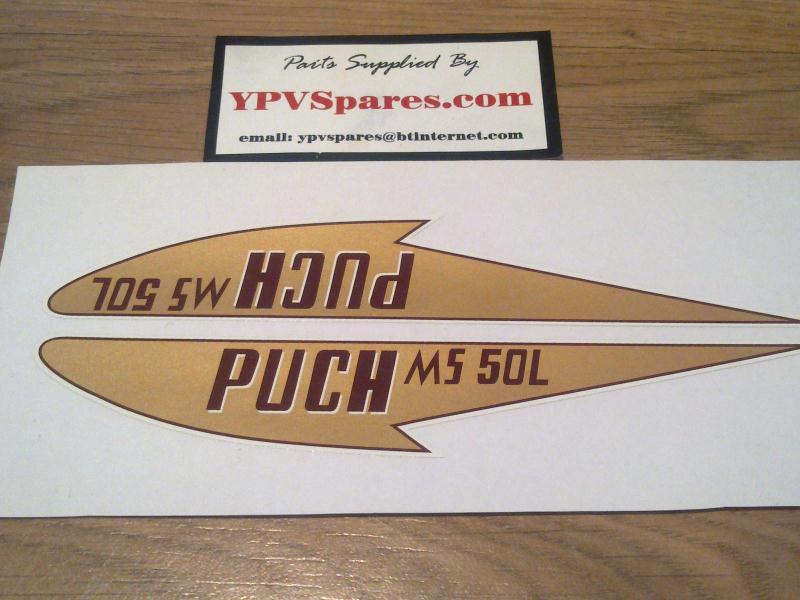 Puch MS50 L Decal