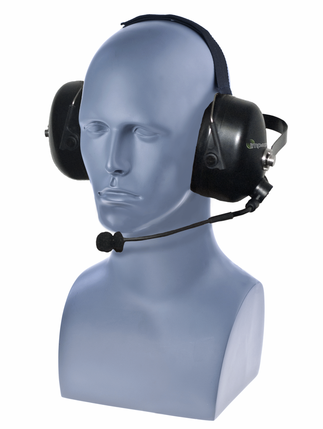 Behind the Head Double Muff Noise Attenuation Headset with Replaceable ...