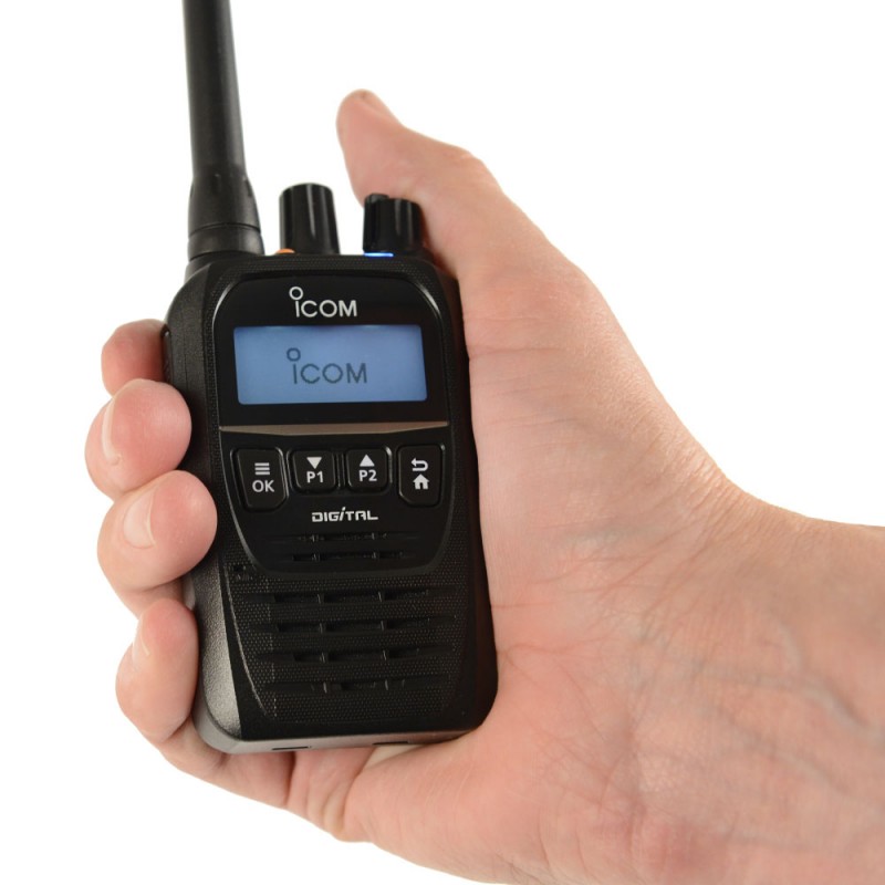 ICOM F52D TWO-WAY RADIO - 5W, 512C, IP67, DIGITAL, VHF