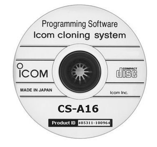 Icom CS-A16 Programming Software