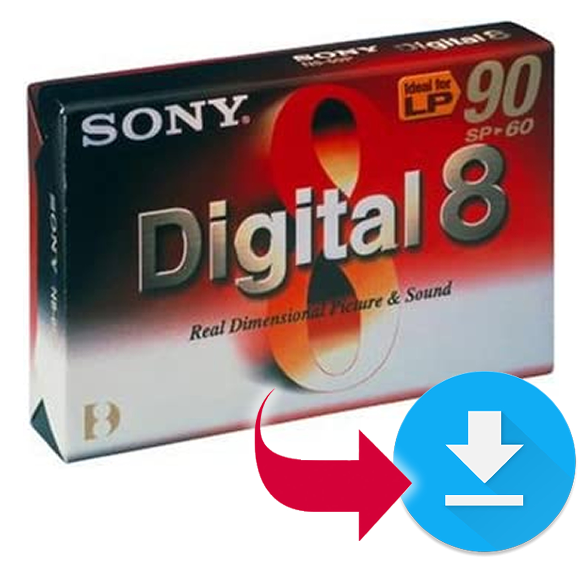 Digital8 to Download Transfer Service | Revive Studios