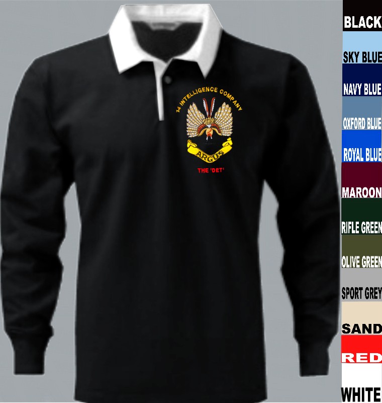14 Intelligence Company14 INT 'THE DET' Rugby Shirt