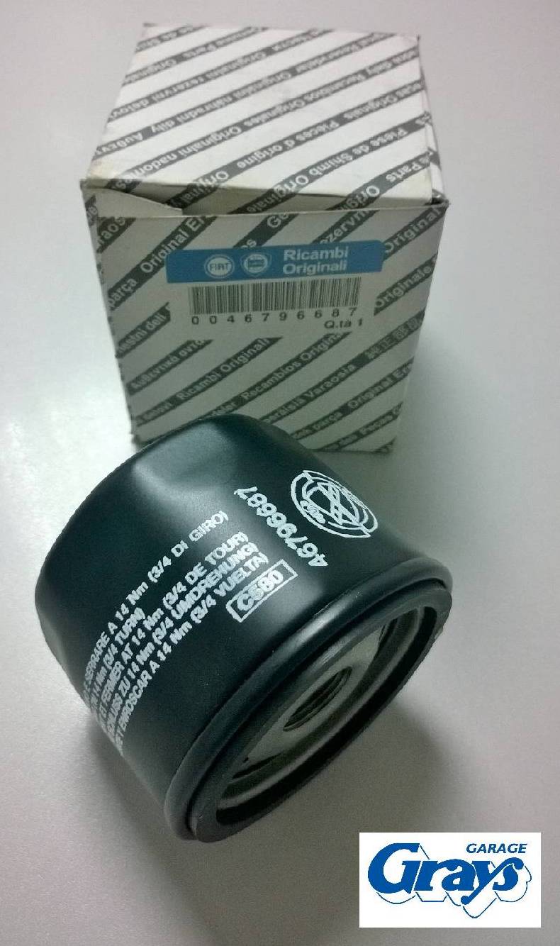 Fiat Genuine Oil Filter - Fiat Hybrid Fiat Fiat Multipla Fiat Bravo ...