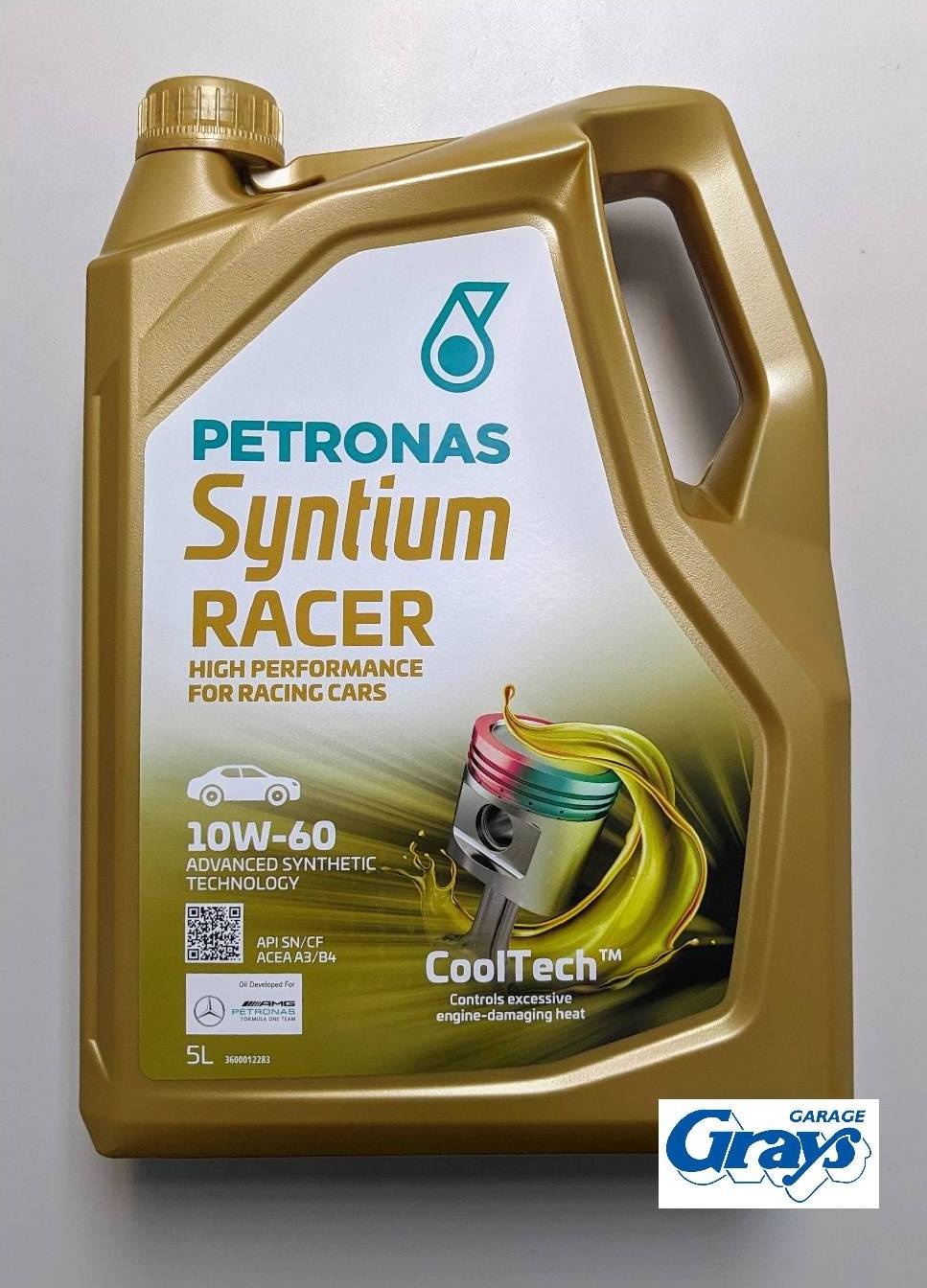 Petronas Syntium Racer 10W-60 5-Litre | Grays of Warwick