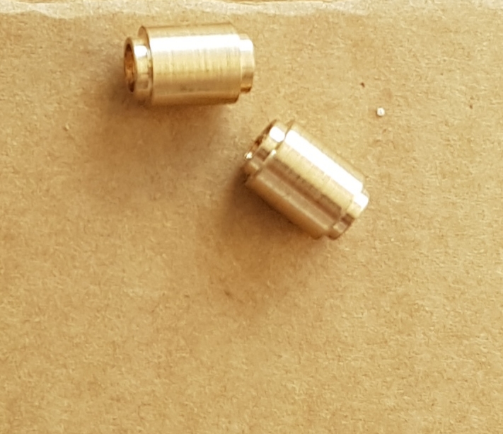 Sharp Ace Brass Transfer Port 4mm fast flow hole