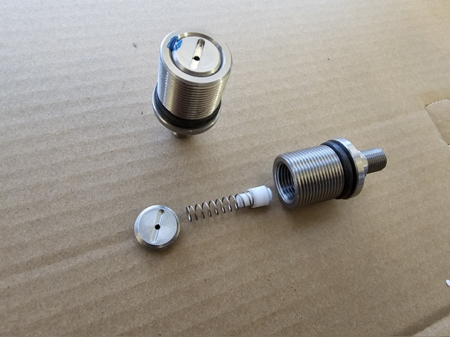 Titan and Falcon Inlet Valve and body in Stainless Steel