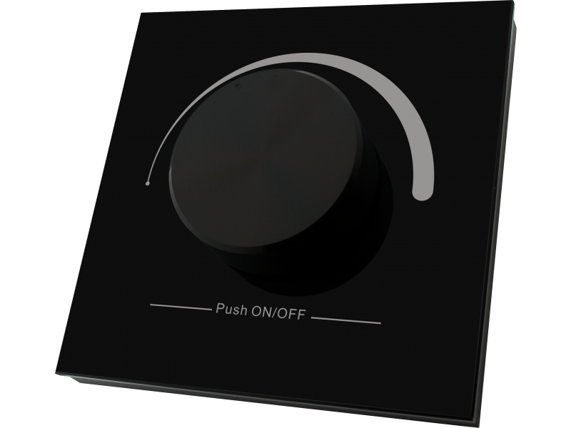 DMX Dimmer Switch -12V DC wall plate