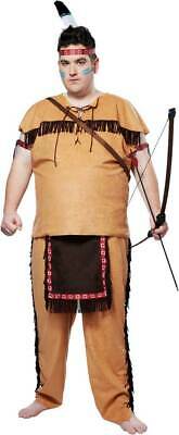 Native American Brave Plus Costume