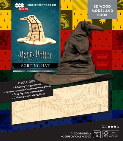 Sorting Hat 3D Model and Book