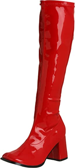 Red Gogo Boots