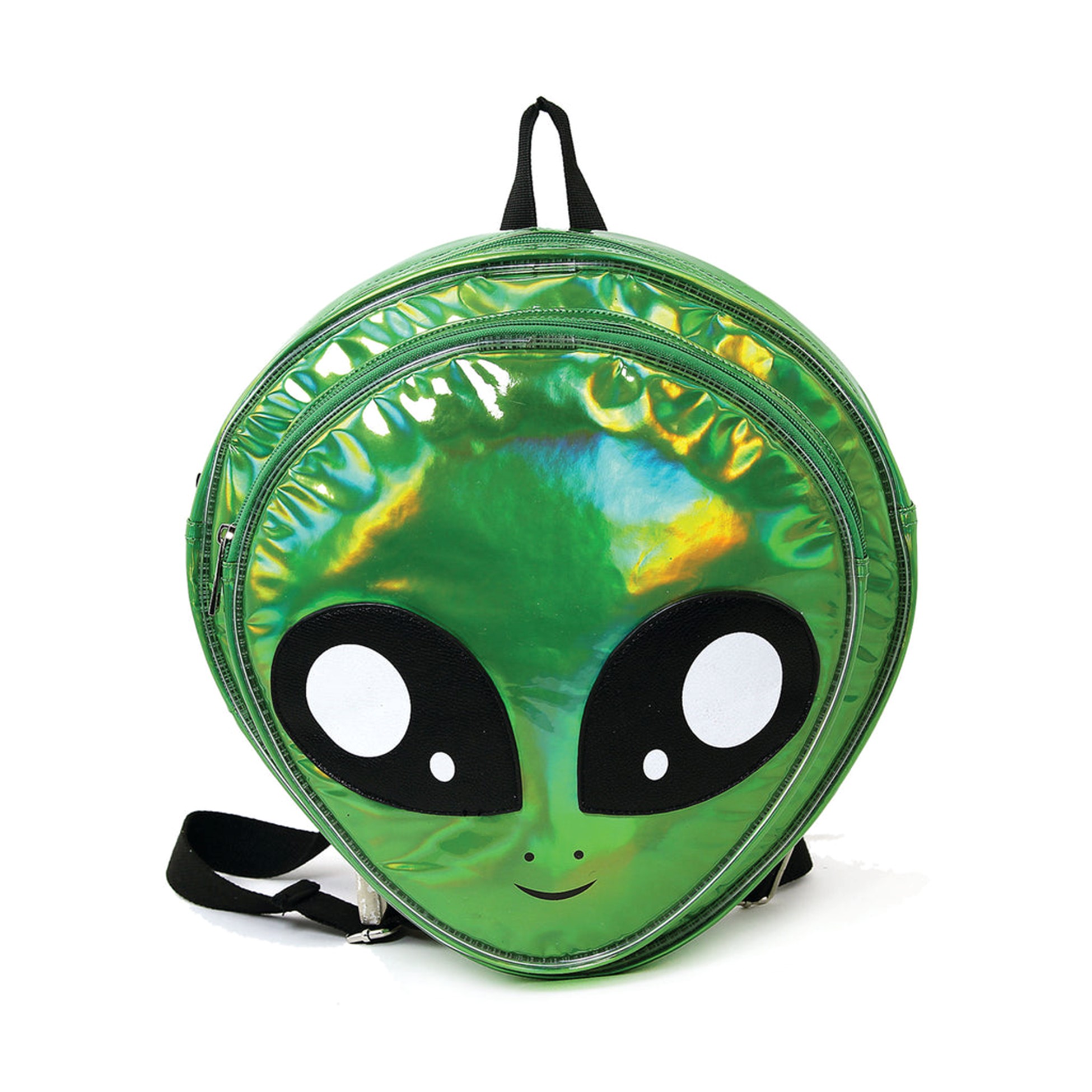 Alien Head Vinyl Backpack
