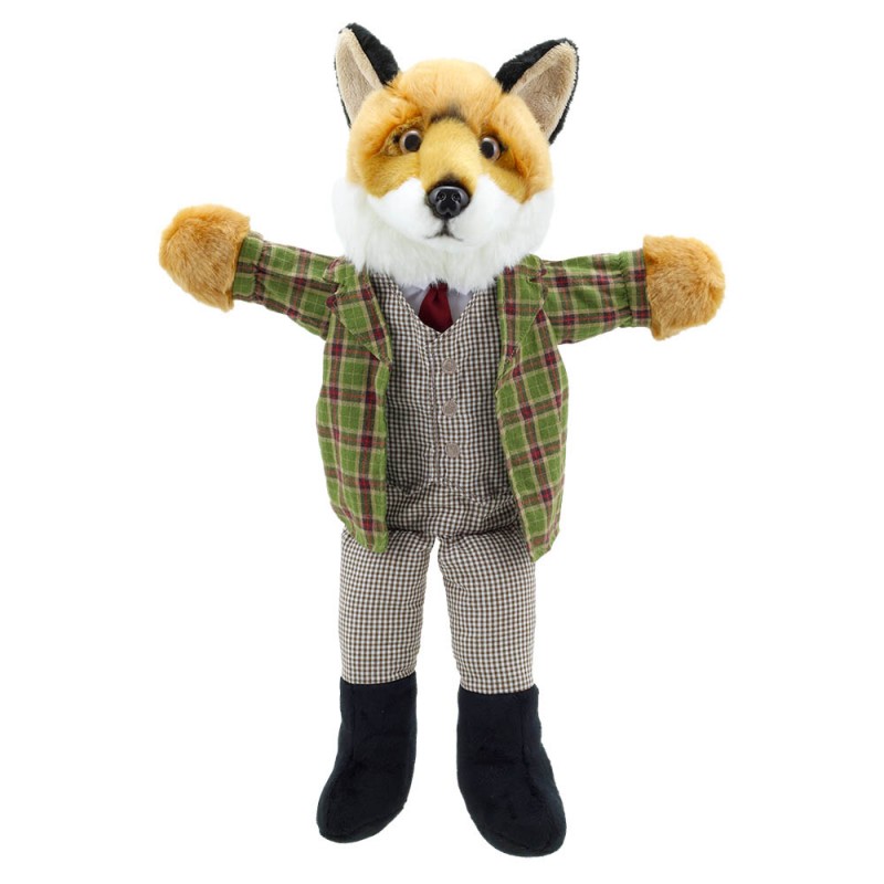 Dressed Fox Puppet