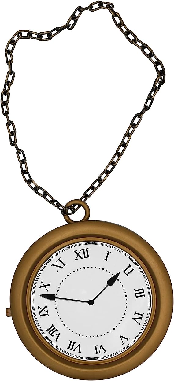 Jumbo Clock Necklace