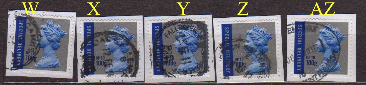 Special Delivery 100g stamp, original 2010 Used