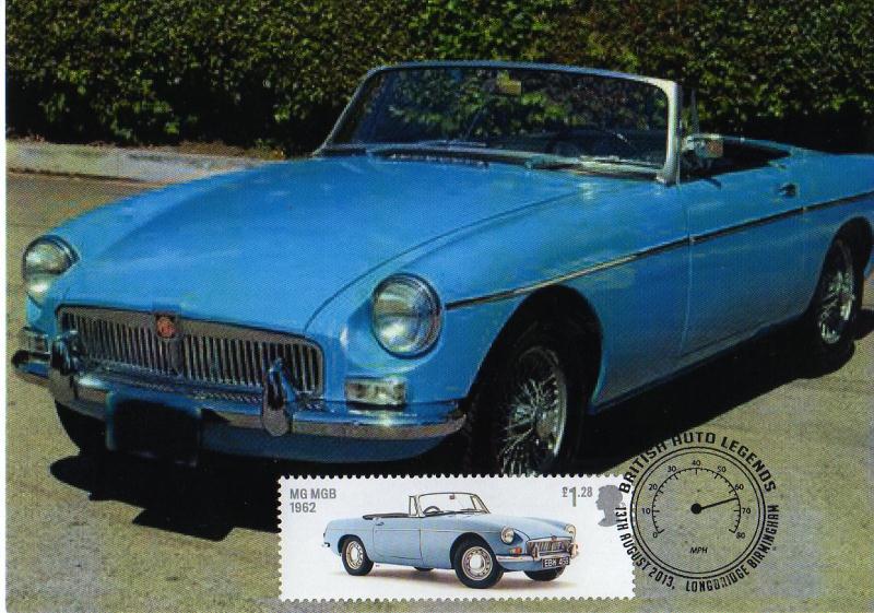 MG MGB (1962) maximum card