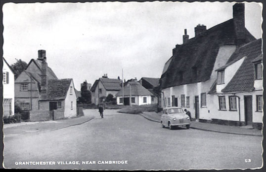 Grantchester, Cambridge photographic postcard