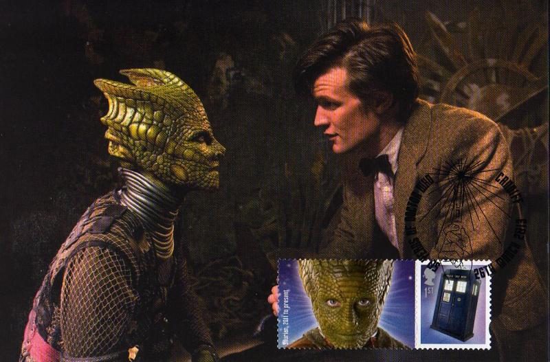 Doctor Who Silurian maximum card